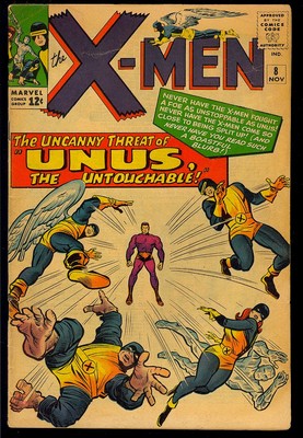 X-Men #8 (Restored) Silver Age Superhero Marvel Comic 1964 App. VG | eBay