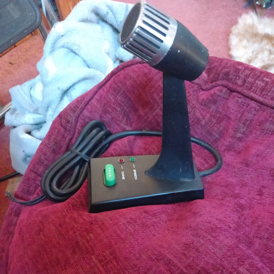 un known pmr Ham Radio Base Microphone nice 600 ohm dynamic | eBay UK