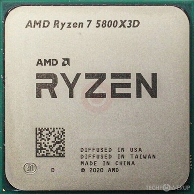 AMD Ryzen 7 5800X3D CPU 8 Core 16 Thread 3.4 GHz socket AM4 Processors ...