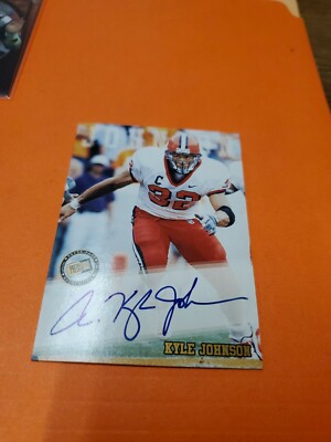 2002 Press Pass Autographs #22 Kyle Johnson | eBay