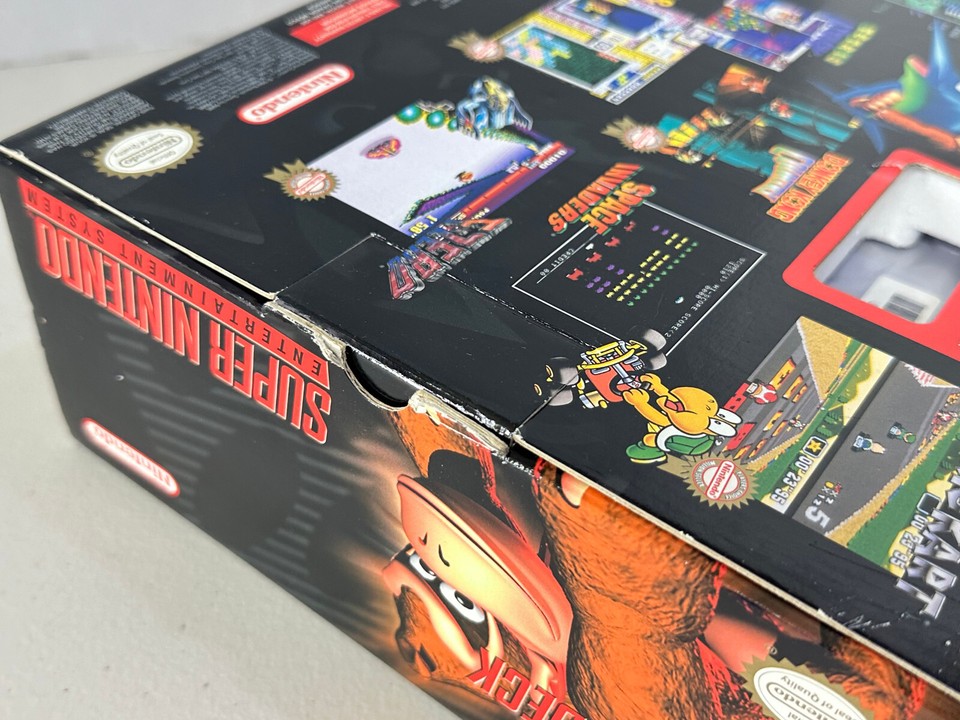 Never Used! Super Nintendo SNES Jr Compact System Zelda Target Edition ...