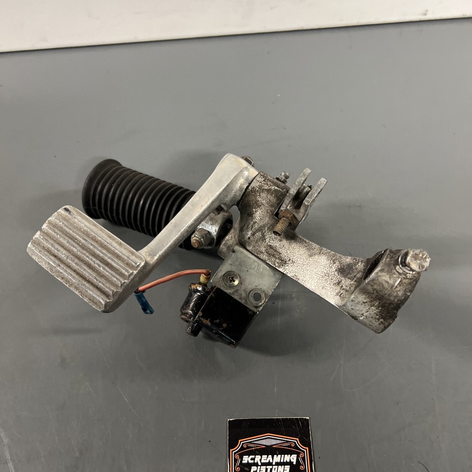 Harley sportster ironhead 1975 1976 brake pedal side mid control foot ...