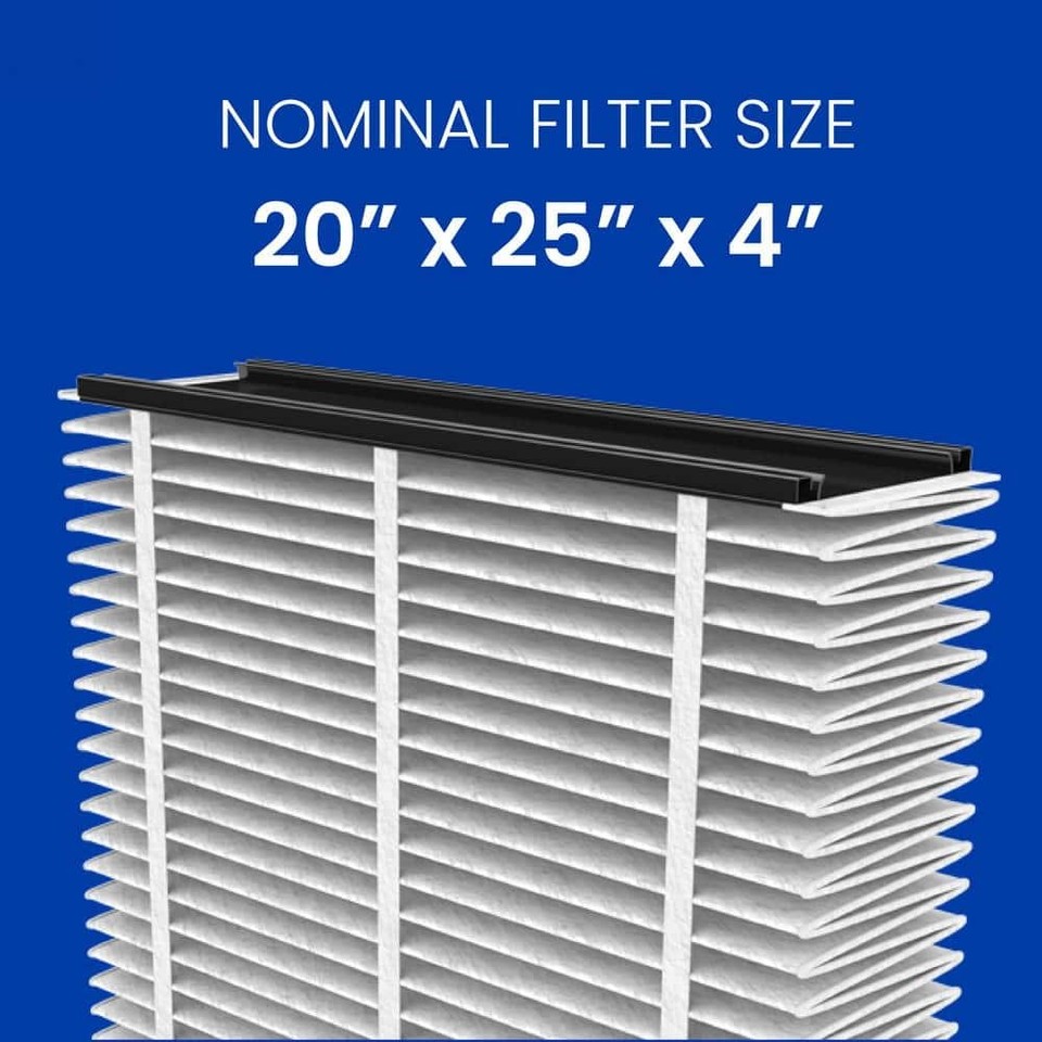 AprilAire 213 MERV 13 Pleated Air Filter 20x25x4 Whole House 1 Pack | eBay