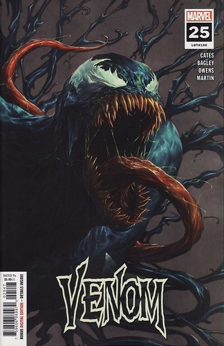 VENOM #25 Marvel Comics DAVE RAPOZA 2ND PRINTING VARIANT COVER ...