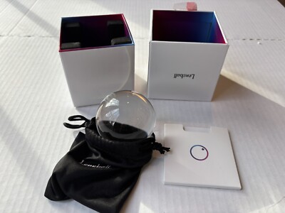 ORIGINAL LENSBALL - 80MM CLEAR CRYSTAL PHOTOGRAPHY SPHERE - MICROFIBER ...