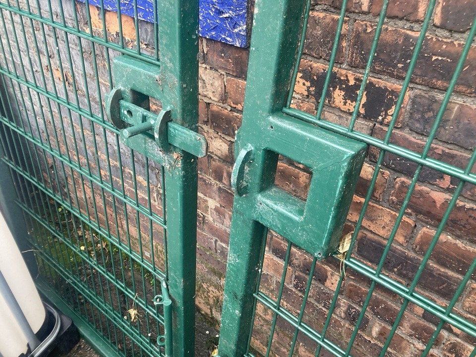Security Mesh Gate Site Gate Yard Gates | eBay UK