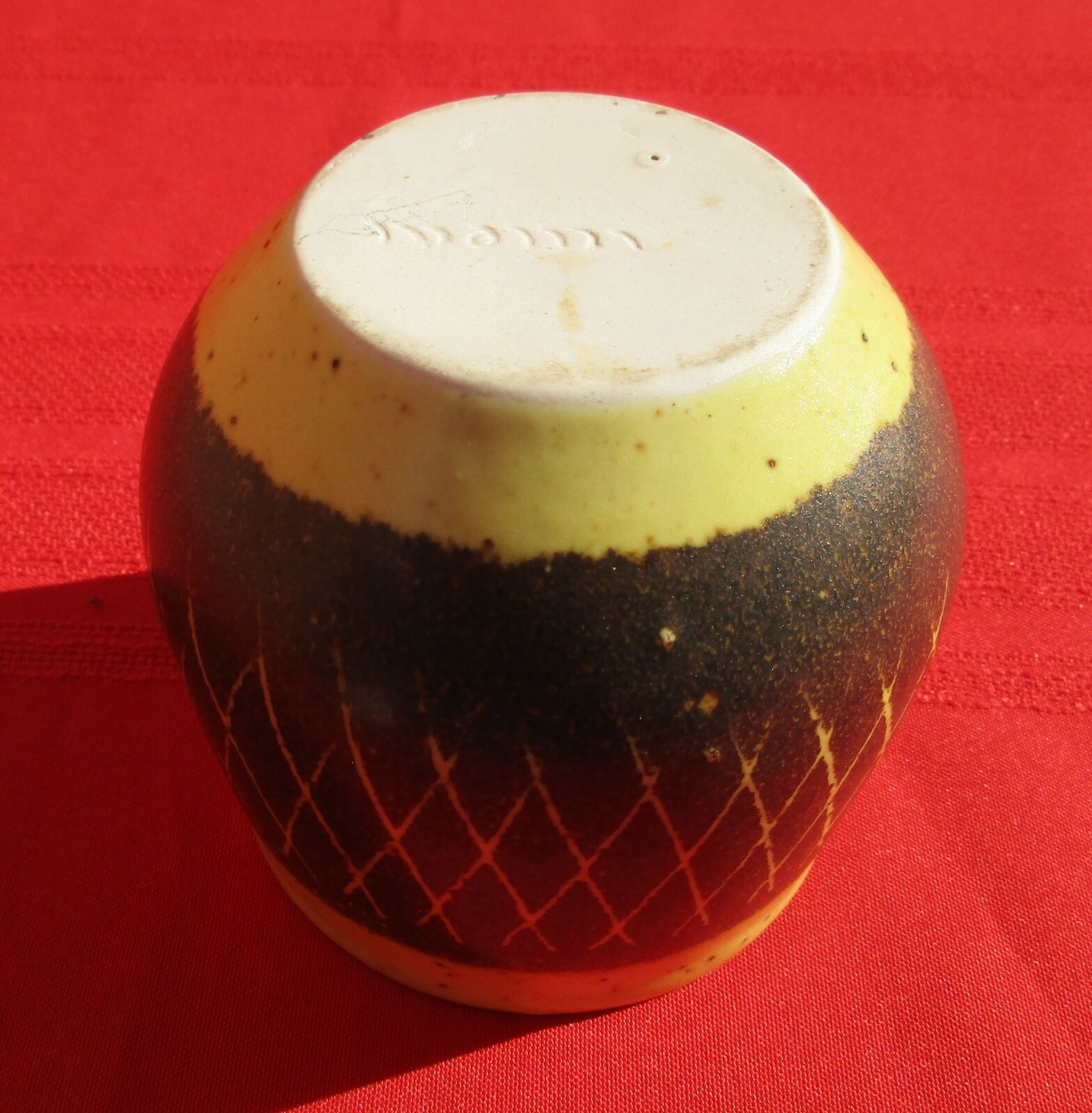 MCM Frank Mann Small Art Pottery Bowl | eBay