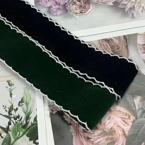 10 Yards Velvet Ribbon Velour Trim DIY Strips Webbing for Craft ...