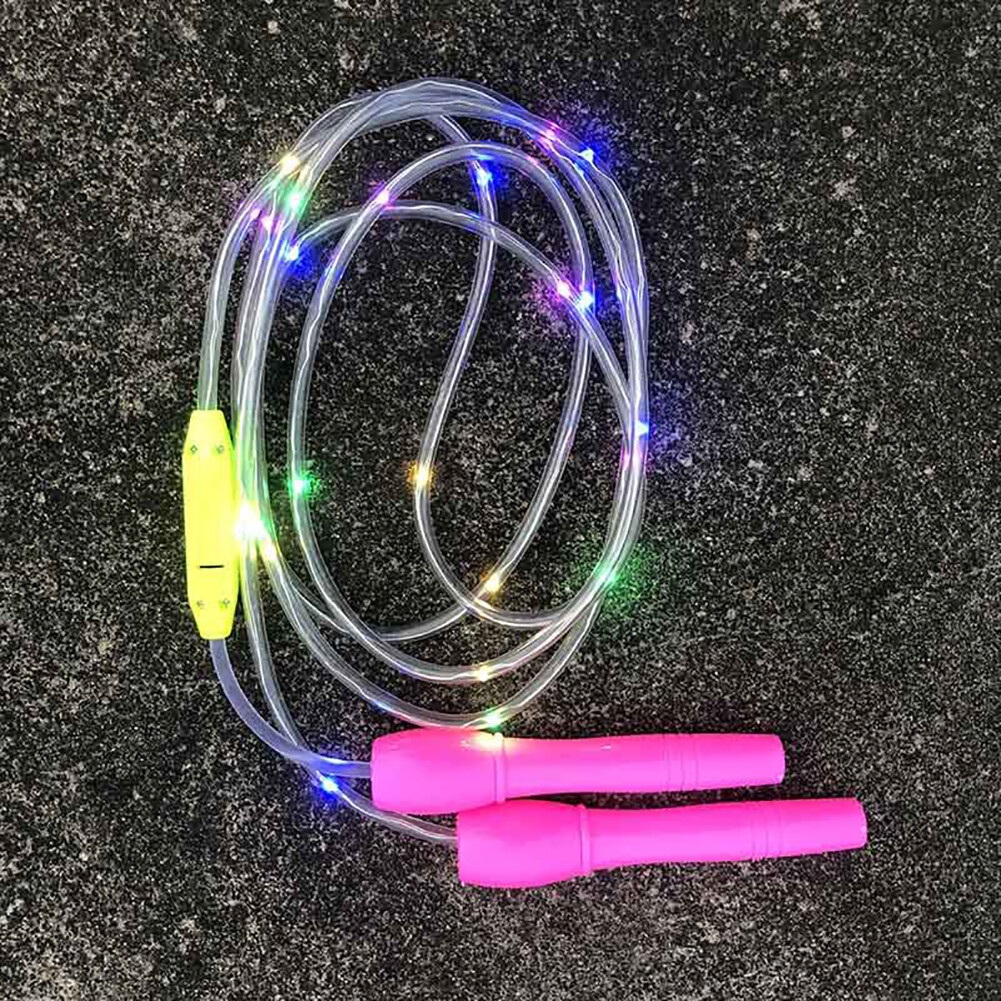 AU Luminous Jump Rope Training Lose Weight Fitness Kid Skipping Rope (2 ...