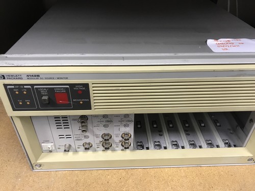HP 4142B Main Frame ,Module DC Source /Montitor Hewlett Packard ID-AWW ...