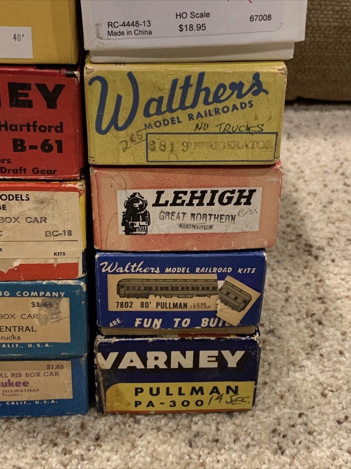 HO Gauge Train Models Varney Walthers Lehigh Roundhouse Precision lot ...