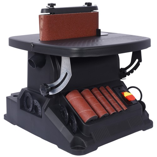 2 IN 1 Combination Woodworking Machine Oscillating Spindle Sander ...