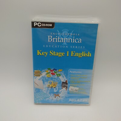 Britannica Key Stage 1: English Brand New/Sealed PC CD ROM - PC Game | eBay