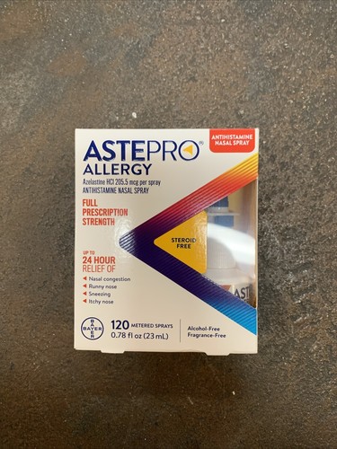 ASTEPRO Allergy Antihistamine Nasal Spray - 120(0.78fl Oz) Exp9/25 #903 ...