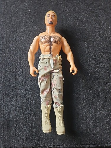 1992 GI JOE PAWTUCKET BLOND FLOCKED HAIR AND BEARD | eBay