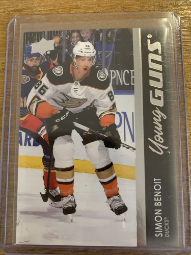 Simon Benoît Young Guns 2021-22 Upper Deck Series 1 Hockey MAPLE LEAFS ...