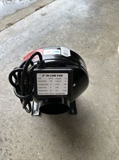 Intertek 4" Inline Duct Fan for sale online | eBay