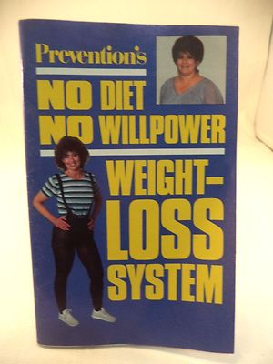 1988 Prevention's No Diet No Willpower Weight-Loss System Booklet book ...