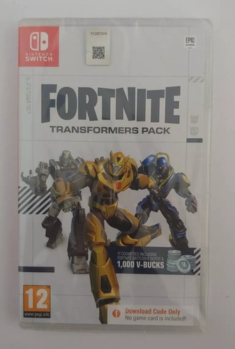 Fortnite - Transformers Pack (Code In A Box) Nintendo Switch BRAND NEW ...