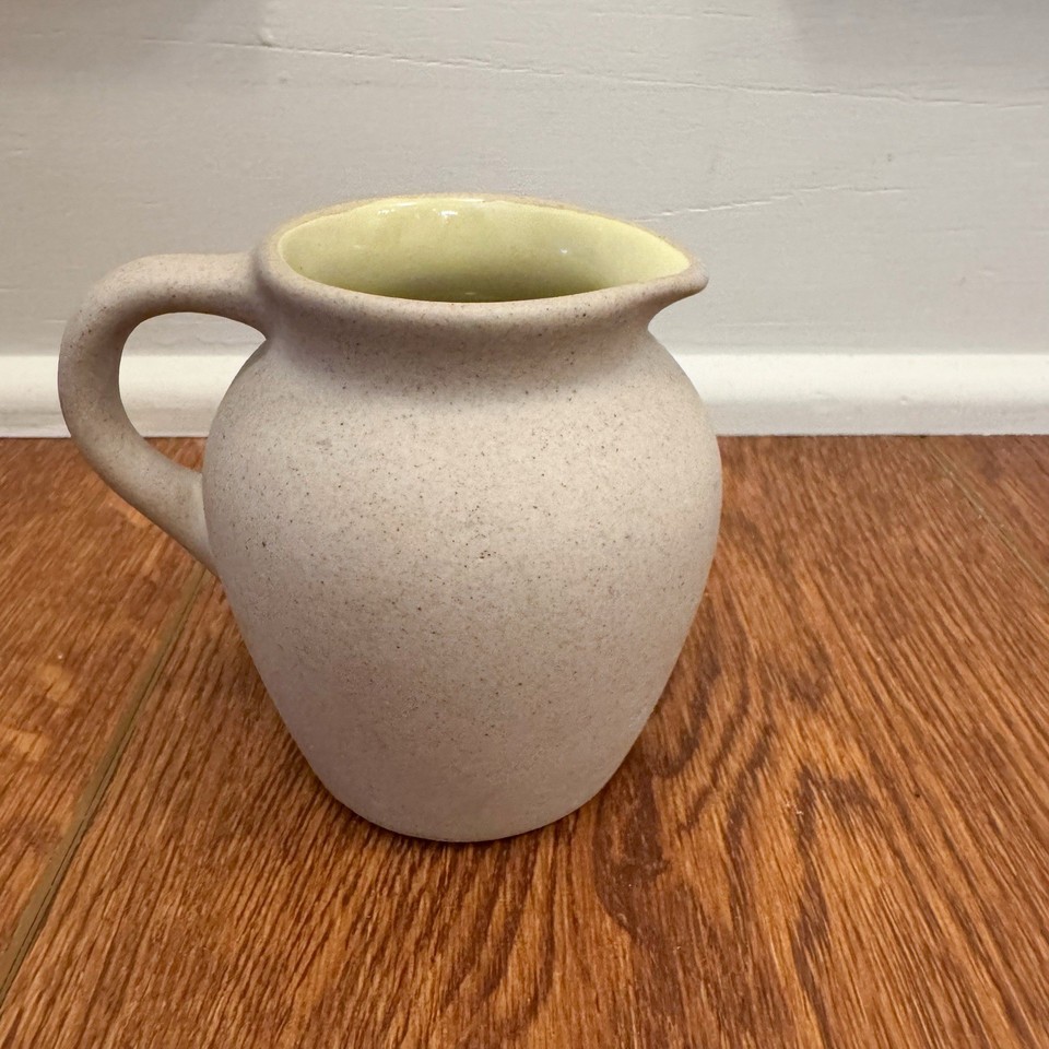 The Pigeon Forge Pottery Small Creamer Pitcher Hand Painted Cottage ...