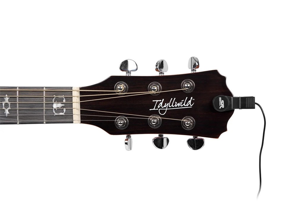 Monoprice Clip-On Pickup With 8 Inch Cable for Acoustic Guitar, Cello ...