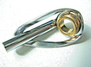 TITANIUM 3.0mm INSIDE DIAMETER SEA FISHING ROD TIP END EYE HARD BRASS ...