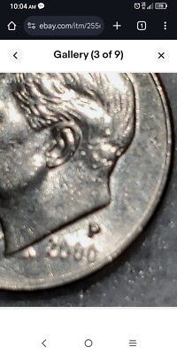 Rare coins 2000 p dime. shallow hit,and off center error | eBay
