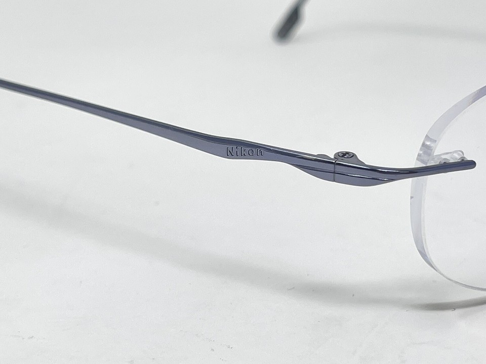 NIKON NC13 Rimless EYEGLASSES FRAMES titanium 59-18-140 NC 13 | eBay