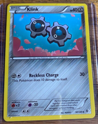Klink 97/149 - Boundaries Crossed - Uncommon - Pokemon Card TCG - LP | eBay