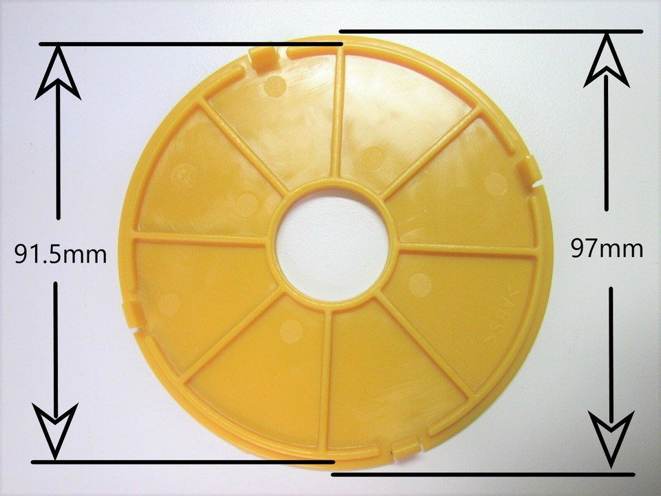 Router Table Insert Ring Set 97mm OD Fits Sears Craftsman Ryobi Bosch ...