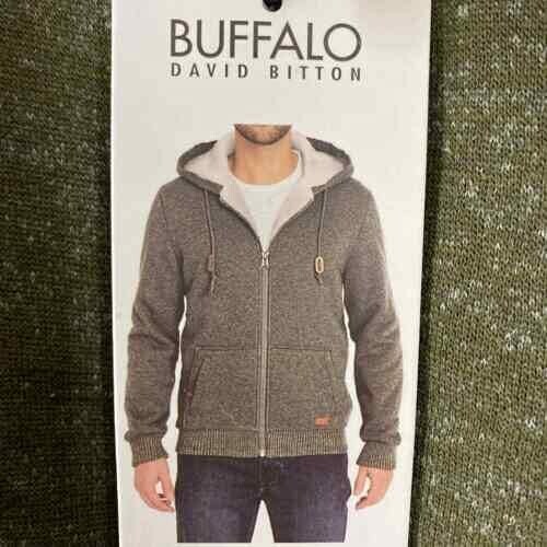 Men’s Buffalo Fleece Lined Jacket - Heather Green (Size Large) | eBay