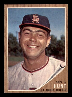 1962 Topps Baseball #68 Ken L. Hunt EX *e1 | eBay