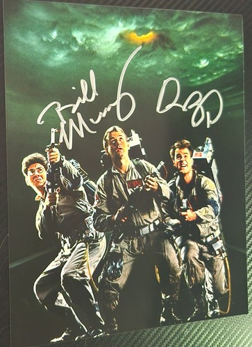 Ghostbusters Bill Murray / Dan Aykroyd Signed 8x10 COA Autograph ...