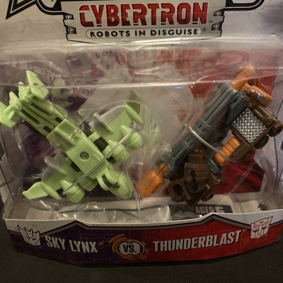 Hasbro Transformers Cybertron Sky Lynx Vs Thunderblast New MOC Factory ...