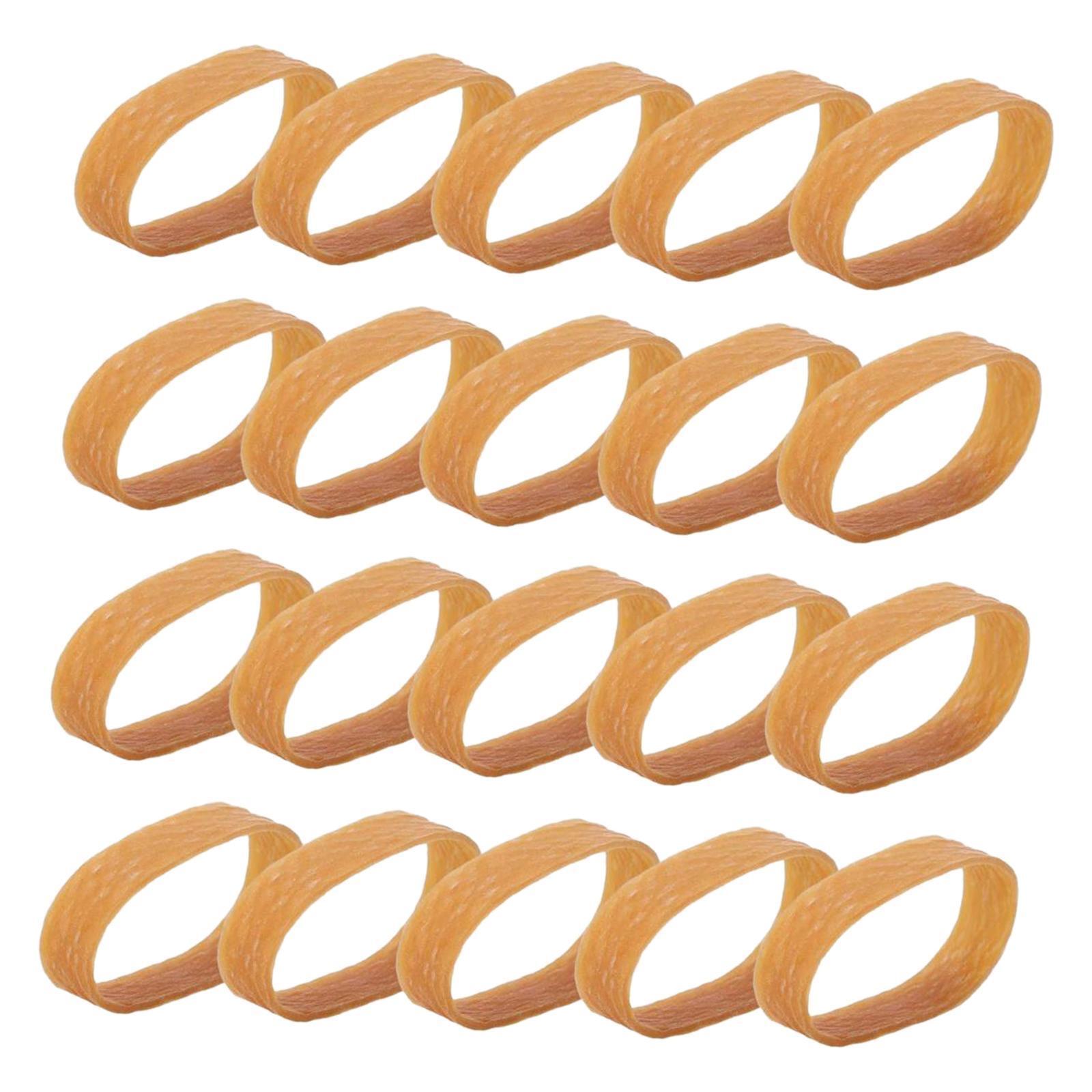 20x Ski Brake Retainers Thick Rubber Bands Elastic Widened Rubber Rings ...