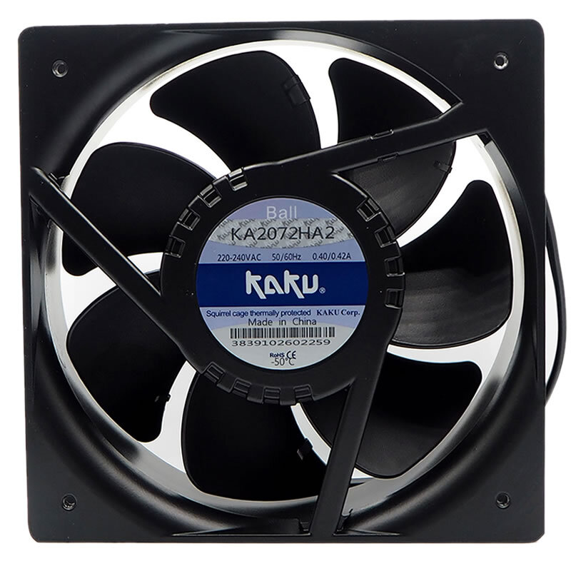 Kaku KA2072HA2 220-240VAC 208*208*72mm axial Fan 2wire AC Cooling Fan 0 ...
