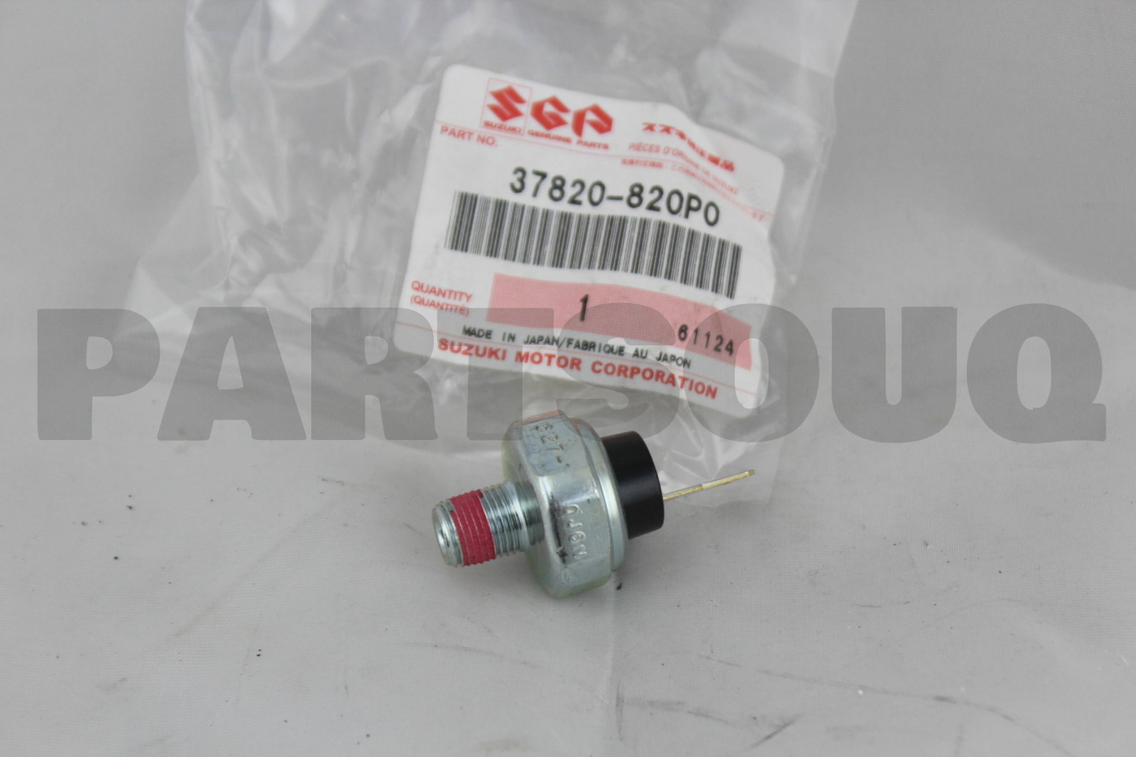 37820820P0 Genuine Suzuki SWITCH ASSY OIL PRESS 37820-820P0 | eBay
