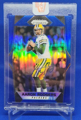 2020 Panini Honors 2017 PRIZM BLUE AARON RODGERS AUTO 1/1 Packers | eBay