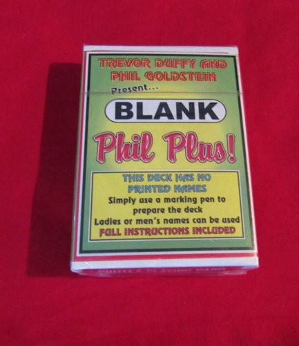 Trevor Duffy & Phil Goldstein BLANK PHIL PLUS! Magic Trick | eBay