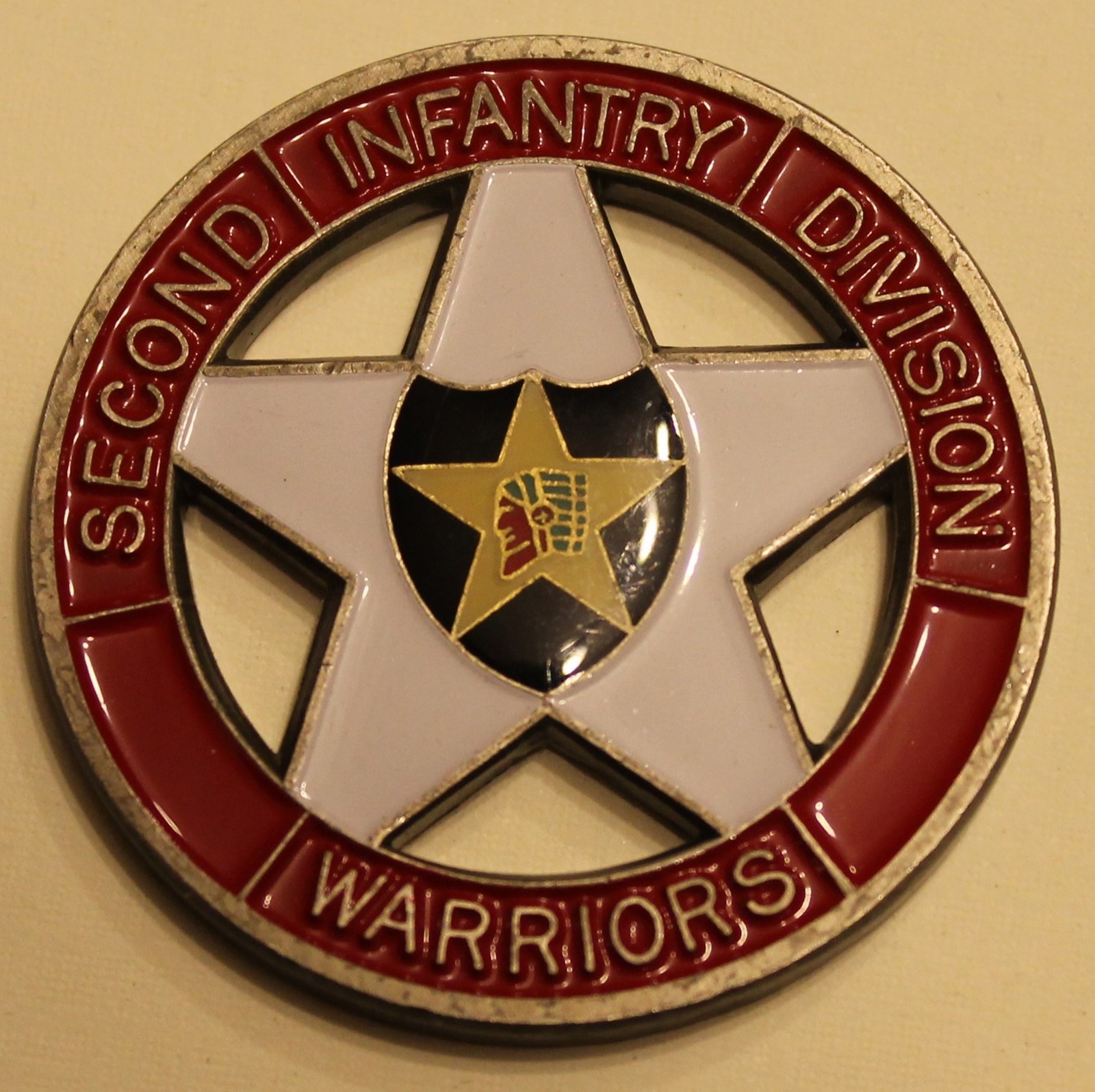2nd Infantry Division Assistant Division Commander Army Challenge Coin ...