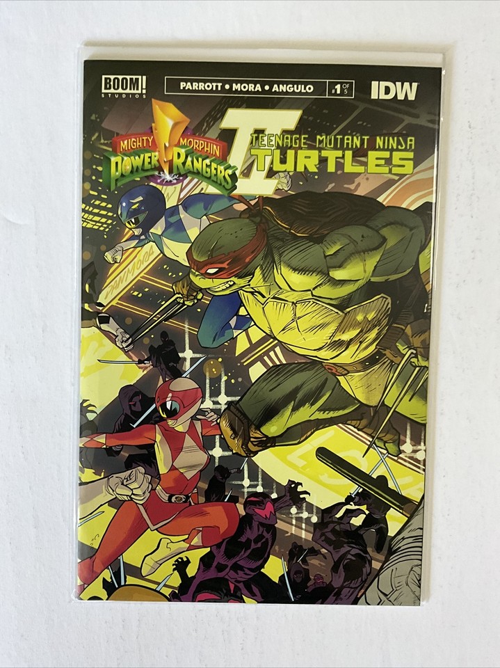 Mighty Morphin Power Rangers/Teenage Mutant Ninja Turtles #1 (2022) 9.4 ...