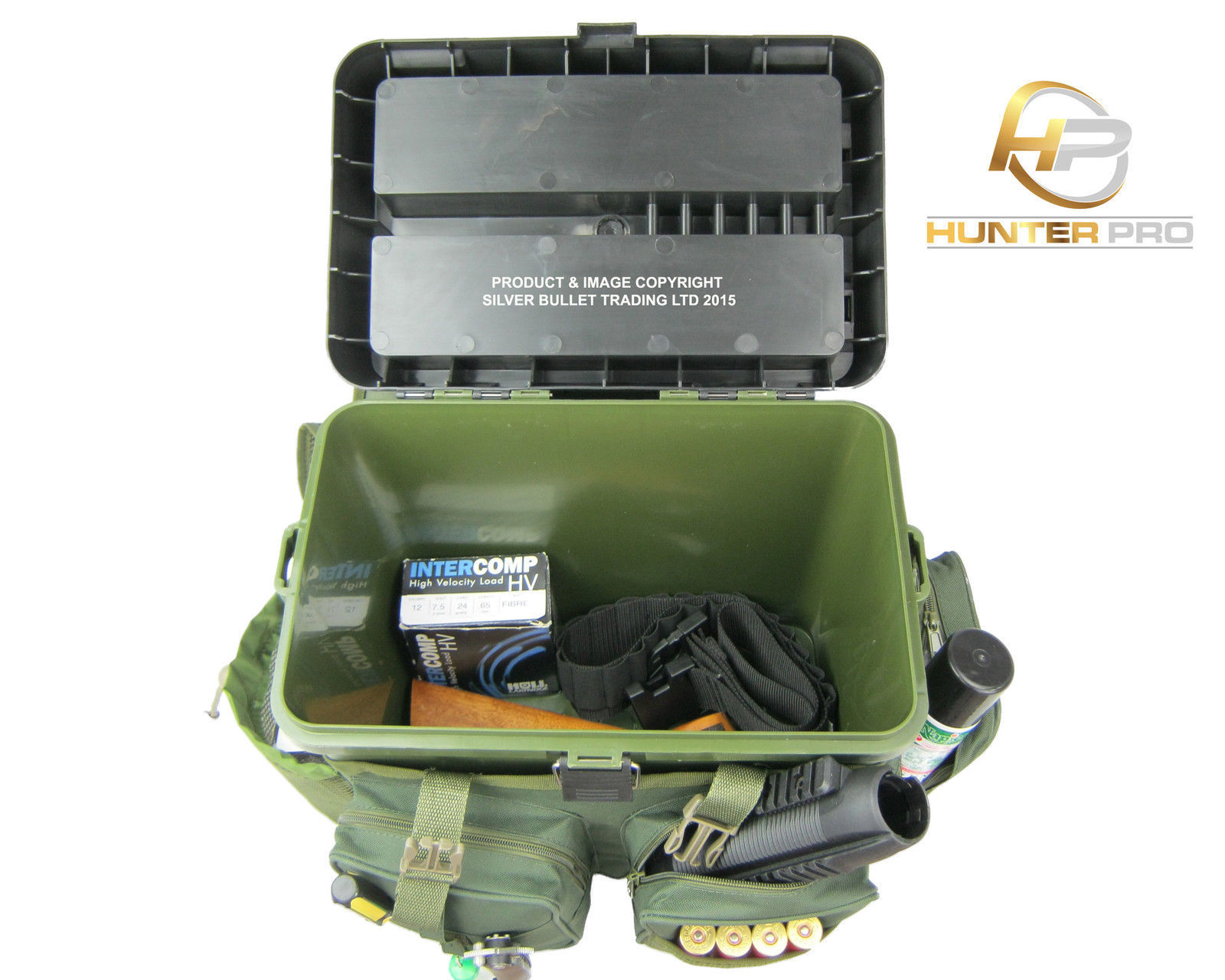 SHOOTING HUNTING AMMO BOX RUCKSACK BACKPACK GUN CASE RIFLE RANGE TOOL ...