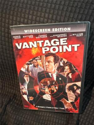 Vantage Point (DVD, 2008). Dennis Quaid, Matthew Fox, Sigourney Weaver ...