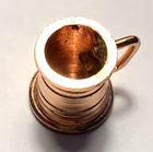 dollhouse miniature copper mug beer mug tankard drinking mug pub bar ...