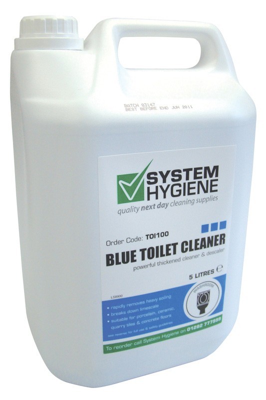Blue Thickened Toilet Cleaner 5 Ltr Ceramic Urinal Descaler Deodourise ...