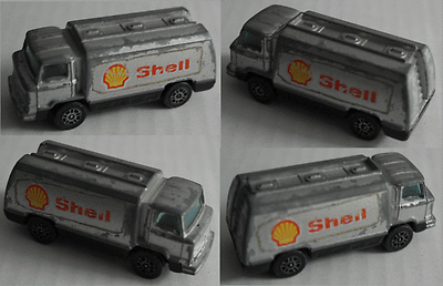 Corgi Juniors Tankwagen Petrol Tanker silbermetallic SHELL LKW Truck ...