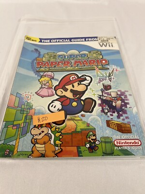Super Paper Mario Nintendo Power Official Strategy Guide Wii | eBay