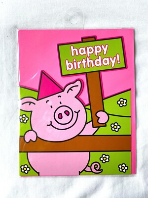 M&S｜Percy Pig｜Birthday Card｜Have a Brilliant Time｜Brand New｜Free P&P ...