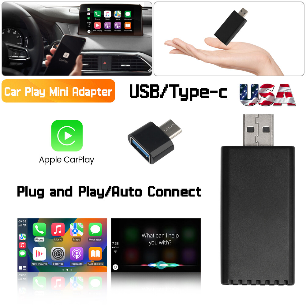 Wireless CarPlay Adapter For iPhone Apple Wireless Carplay Dongle Plug ...