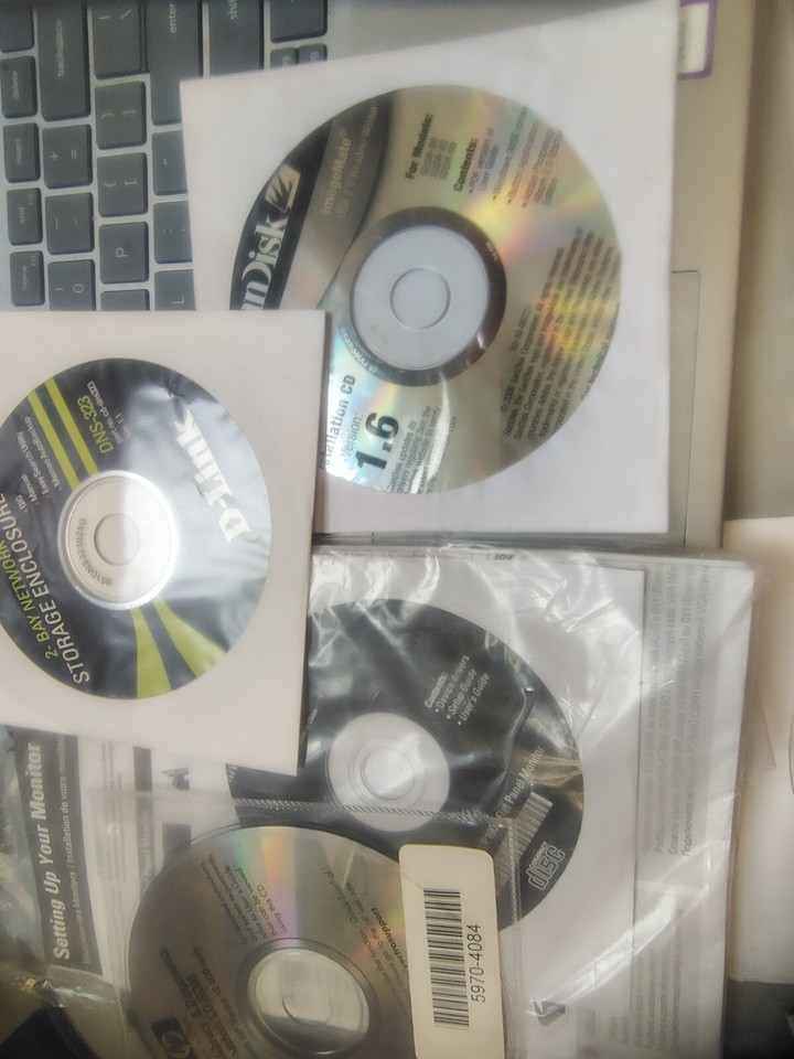 Lot of Random software PC scandisk printer drivers & CD's | eBay